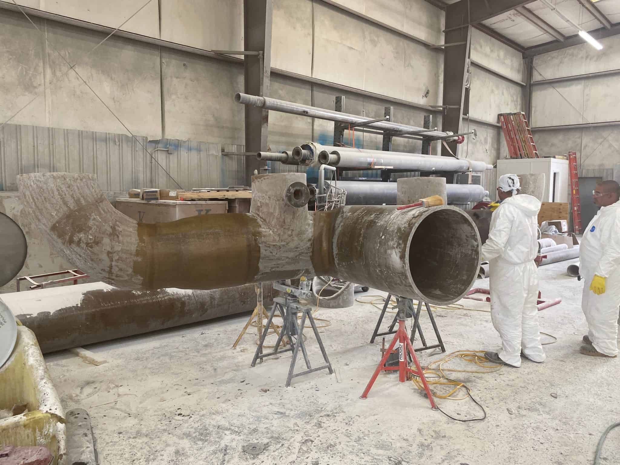 FRP Build and Repair Solutions for Outages | Universal Blastco