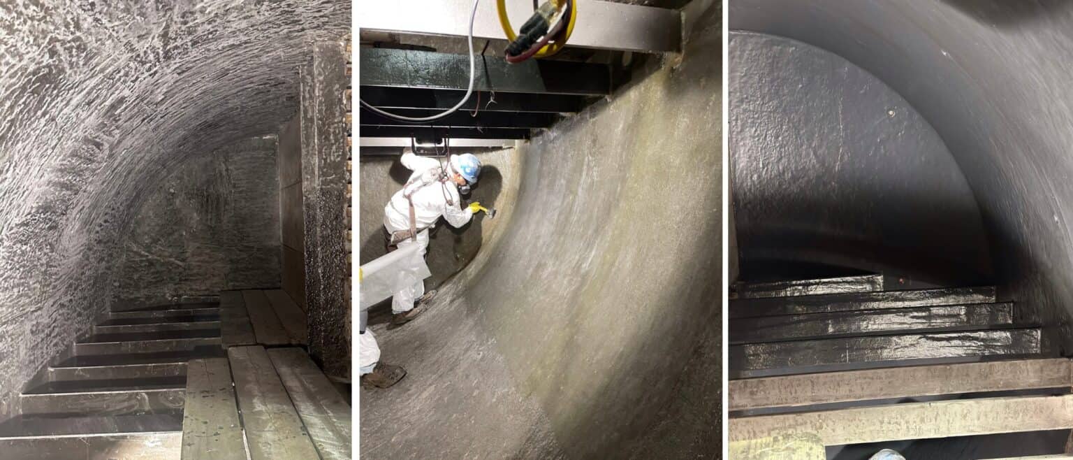 Power Plant Water Box FRP Liner